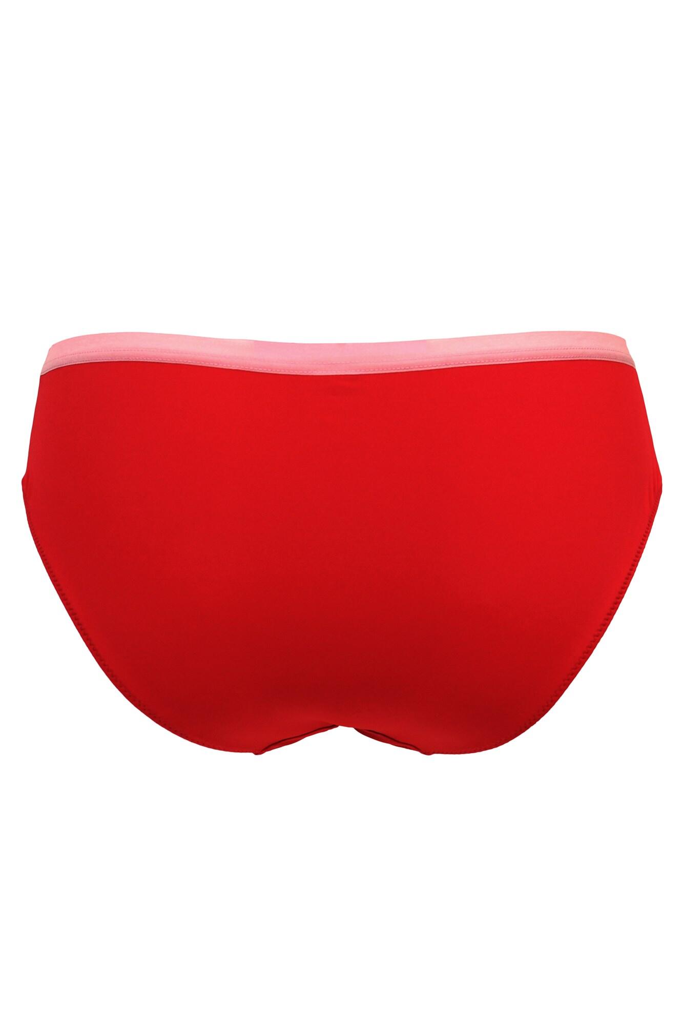 Romance Brief in Red/Pink | Pour Moi Clothing