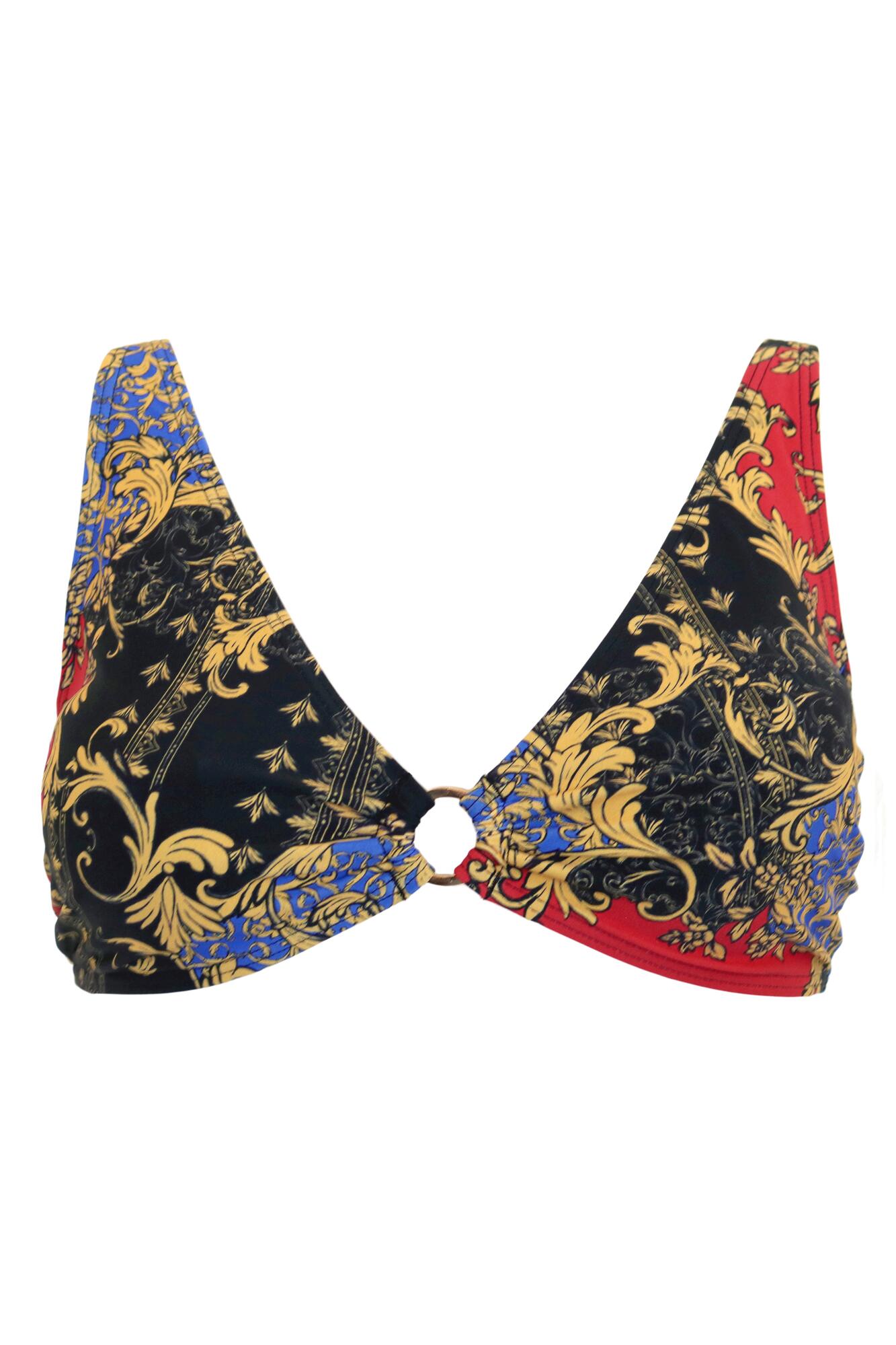 Riviera Non Wired Removable Cups Top in Multi | Pour Moi Clothing
