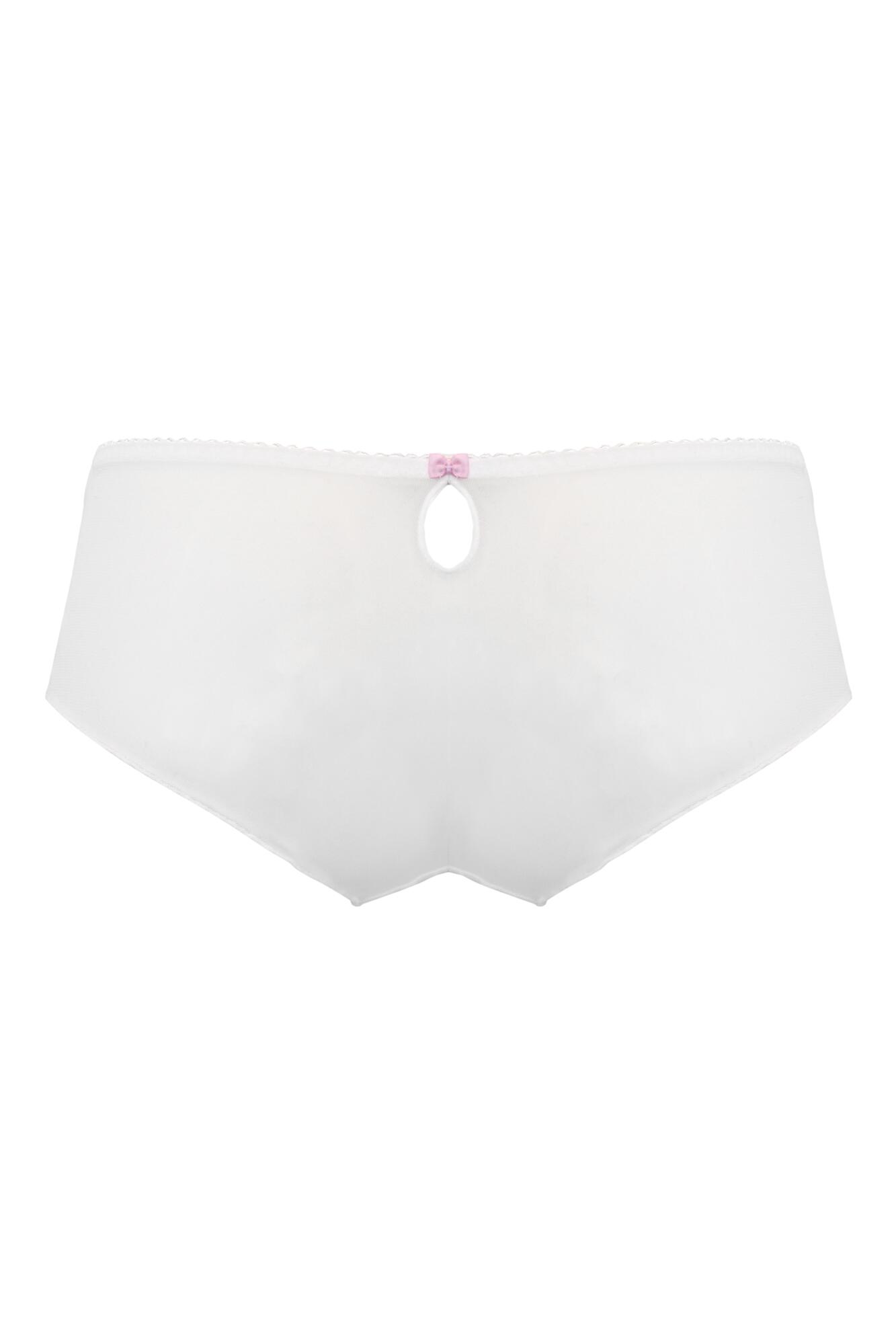 St Tropez Shorty in White/Pink/Green | Pour Moi Clothing