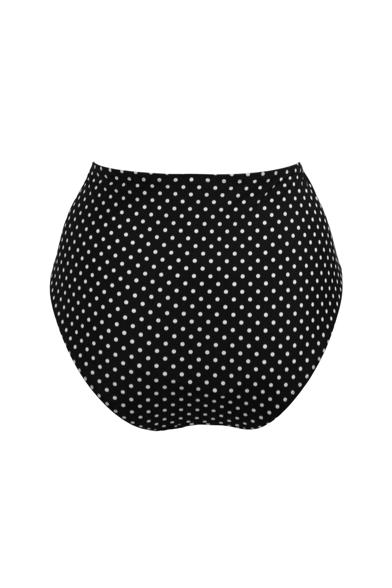 Sicily High-Waist Tummy Control Brief in Black | Pour Moi Clothing