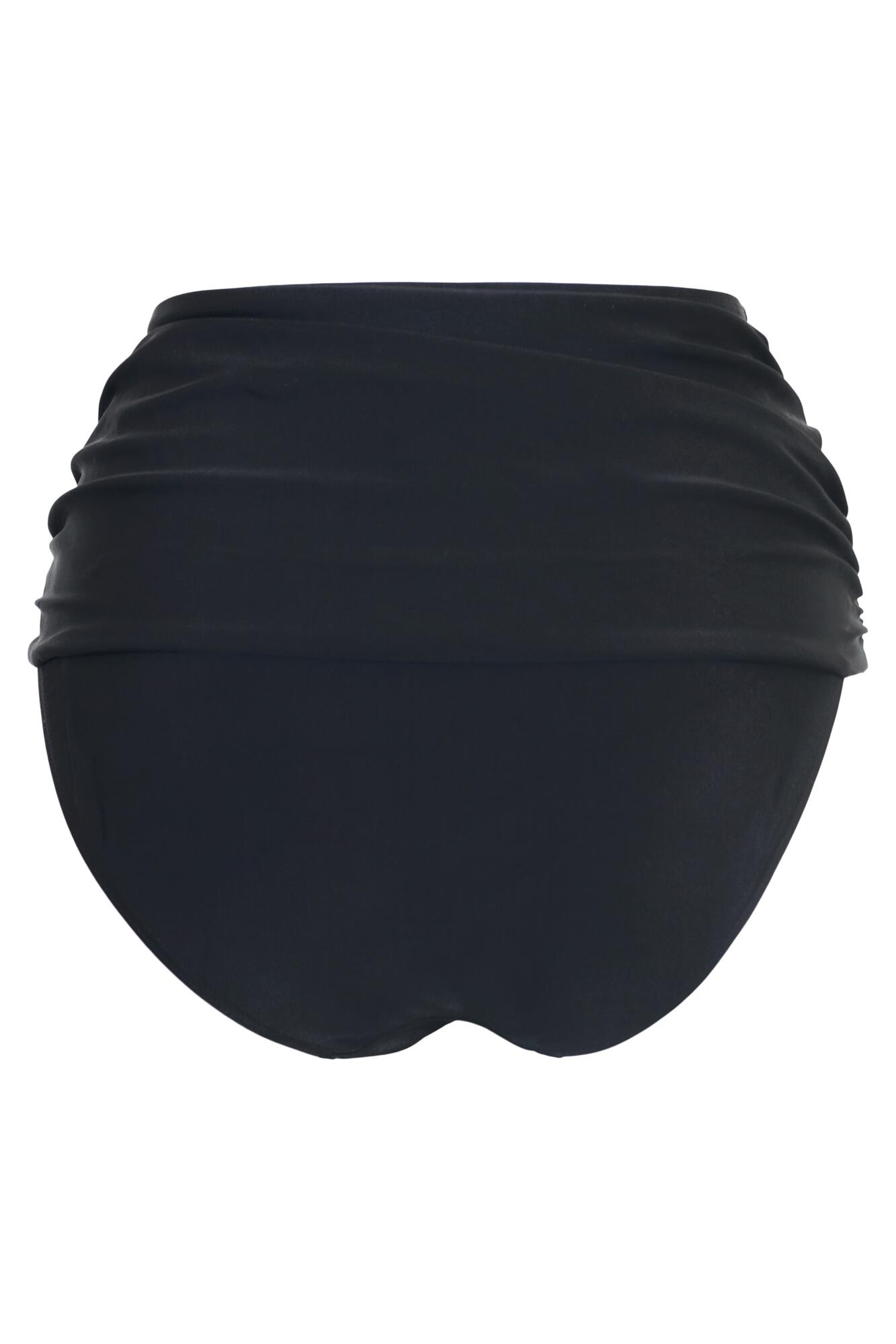 Space Tummy Control High Waist Brief in Black | Pour Moi Clothing