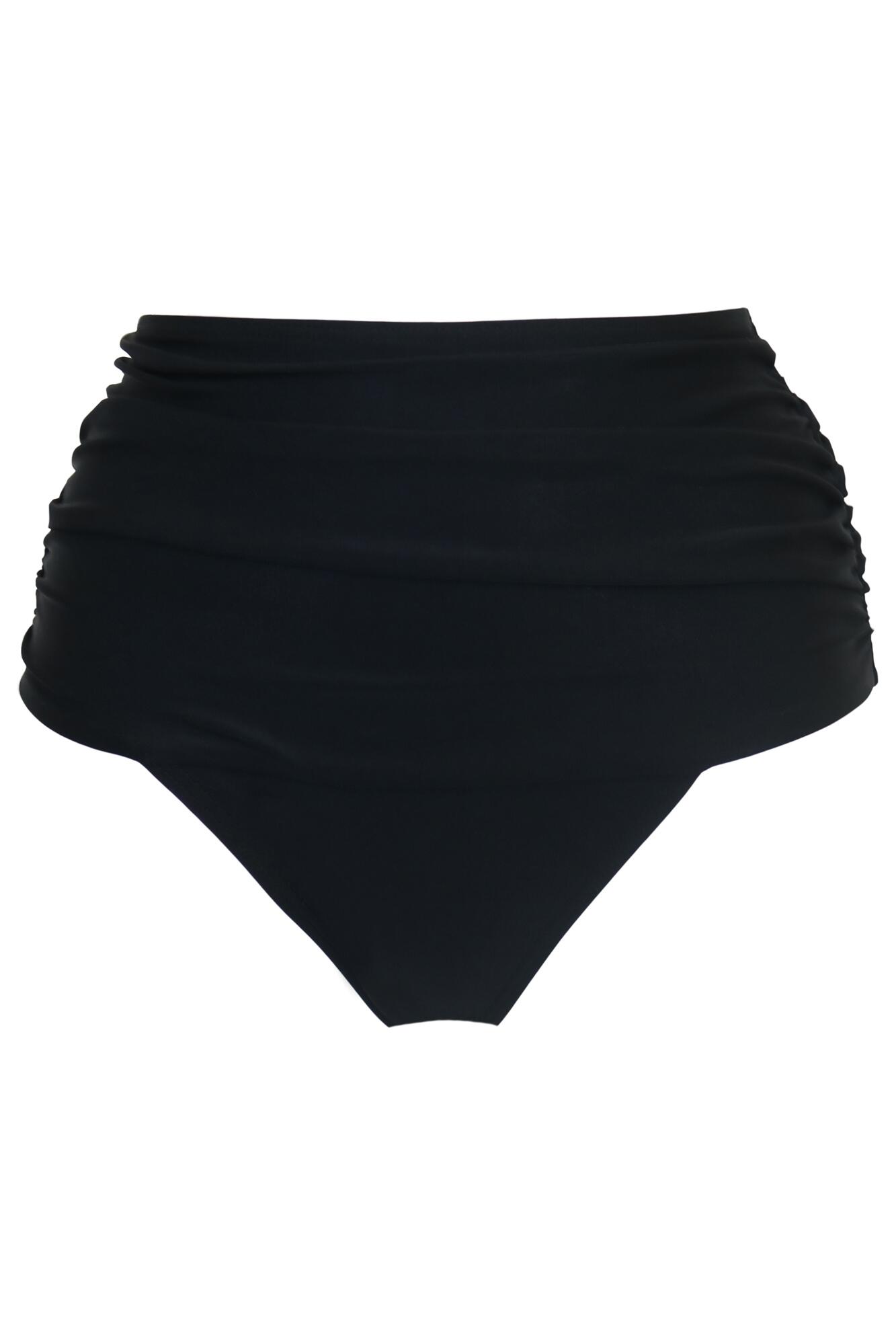 Space Tummy Control High Waist Brief in Black | Pour Moi Clothing