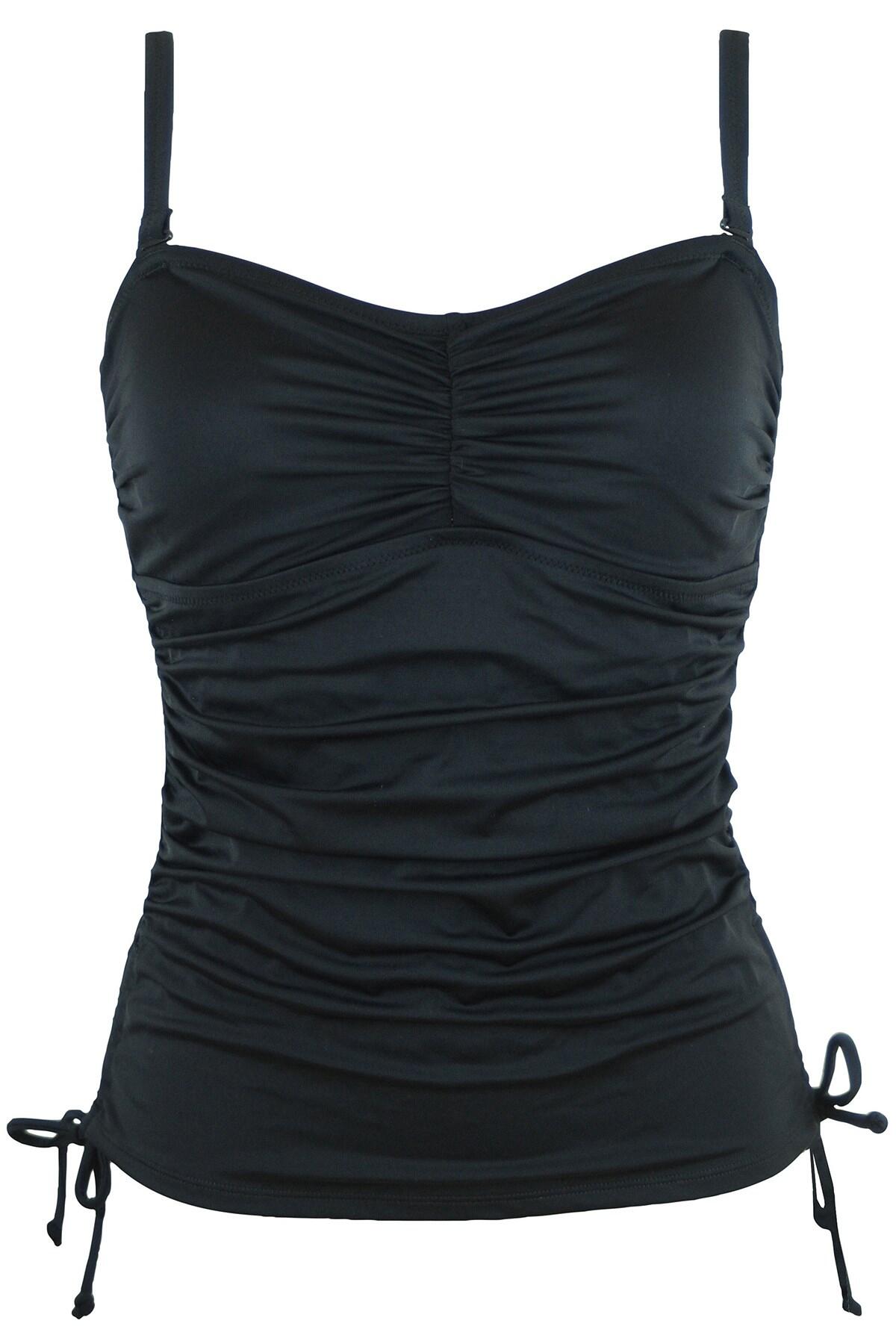 Space Bandini Top in Black | Pour Moi Clothing