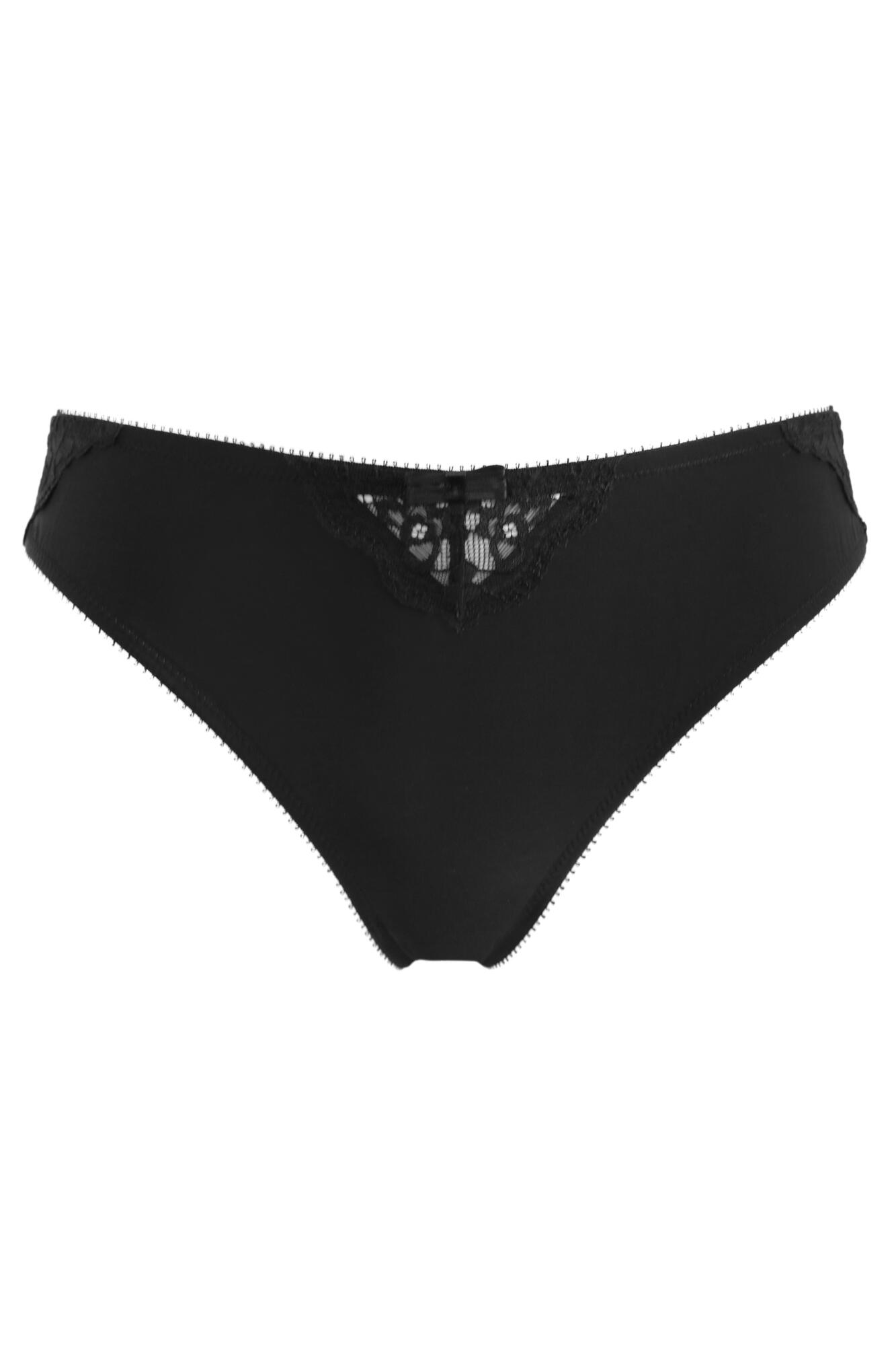 Flamenco Brief in Black | Pour Moi Clothing