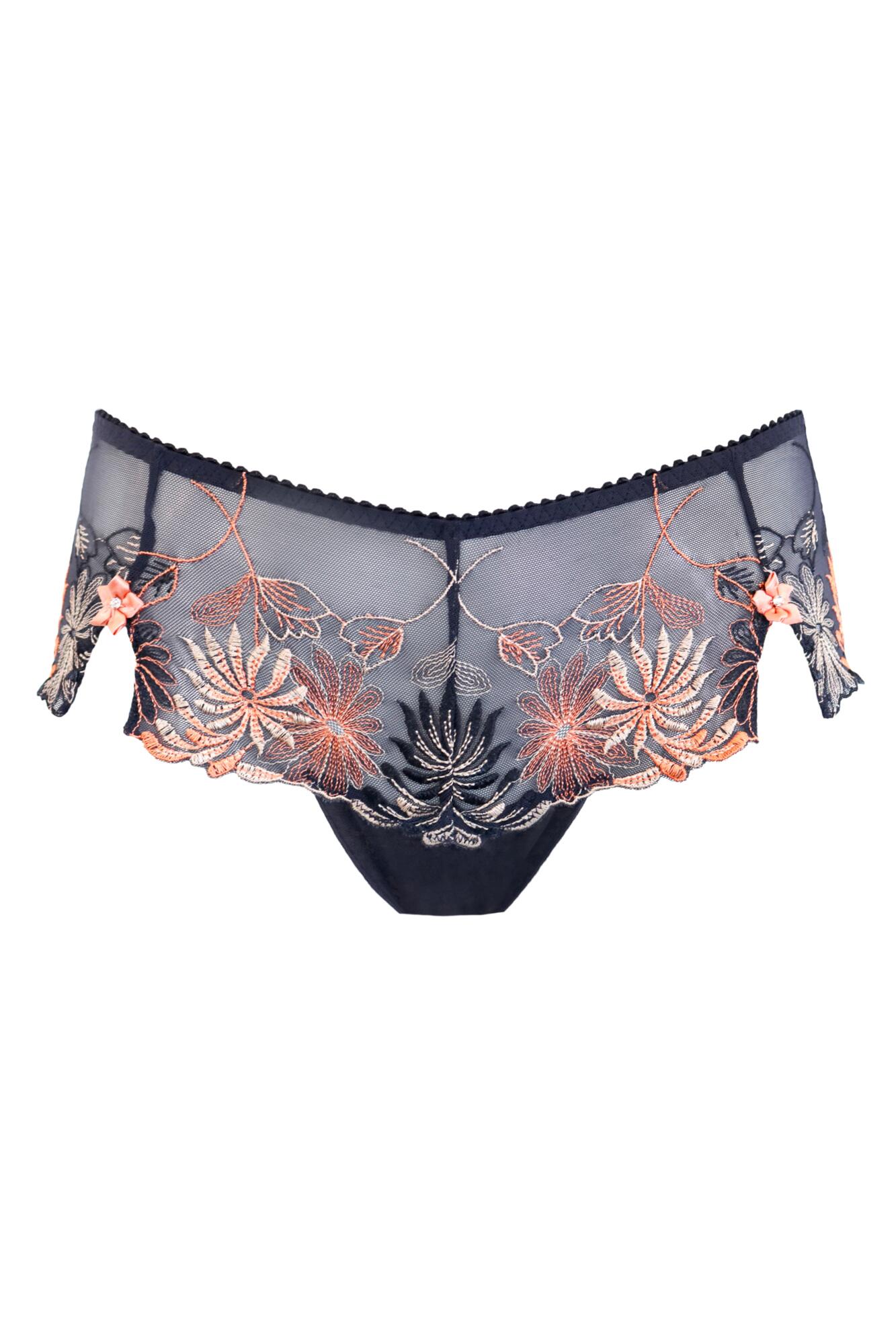 St Tropez Shorty in Midnight Orange | Pour Moi Clothing