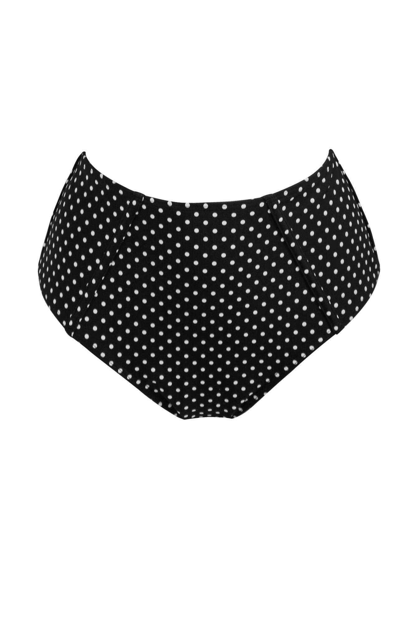 Sicily High-Waist Tummy Control Brief in Black | Pour Moi Clothing