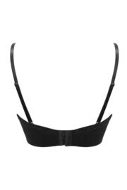 Definitions Low Back Multiway Bustier in Black | Pour Moi Clothing